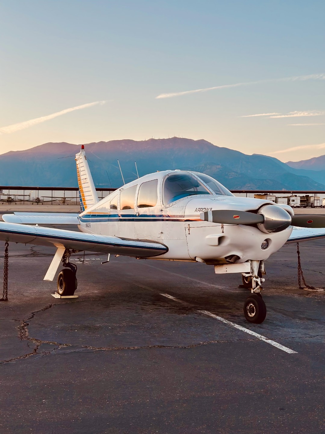 1971 Piper Arrow 2 N5107S Foothill Flying Club Upland California